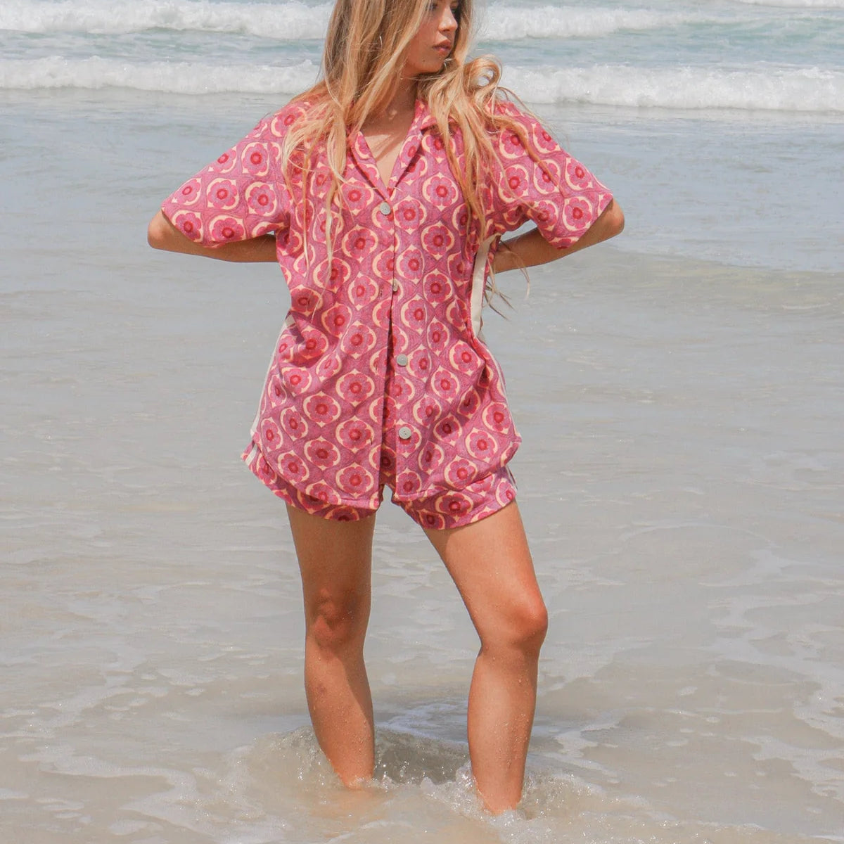 Atmosea Terry Towelling Shirt in Retro – Little Cove Collective