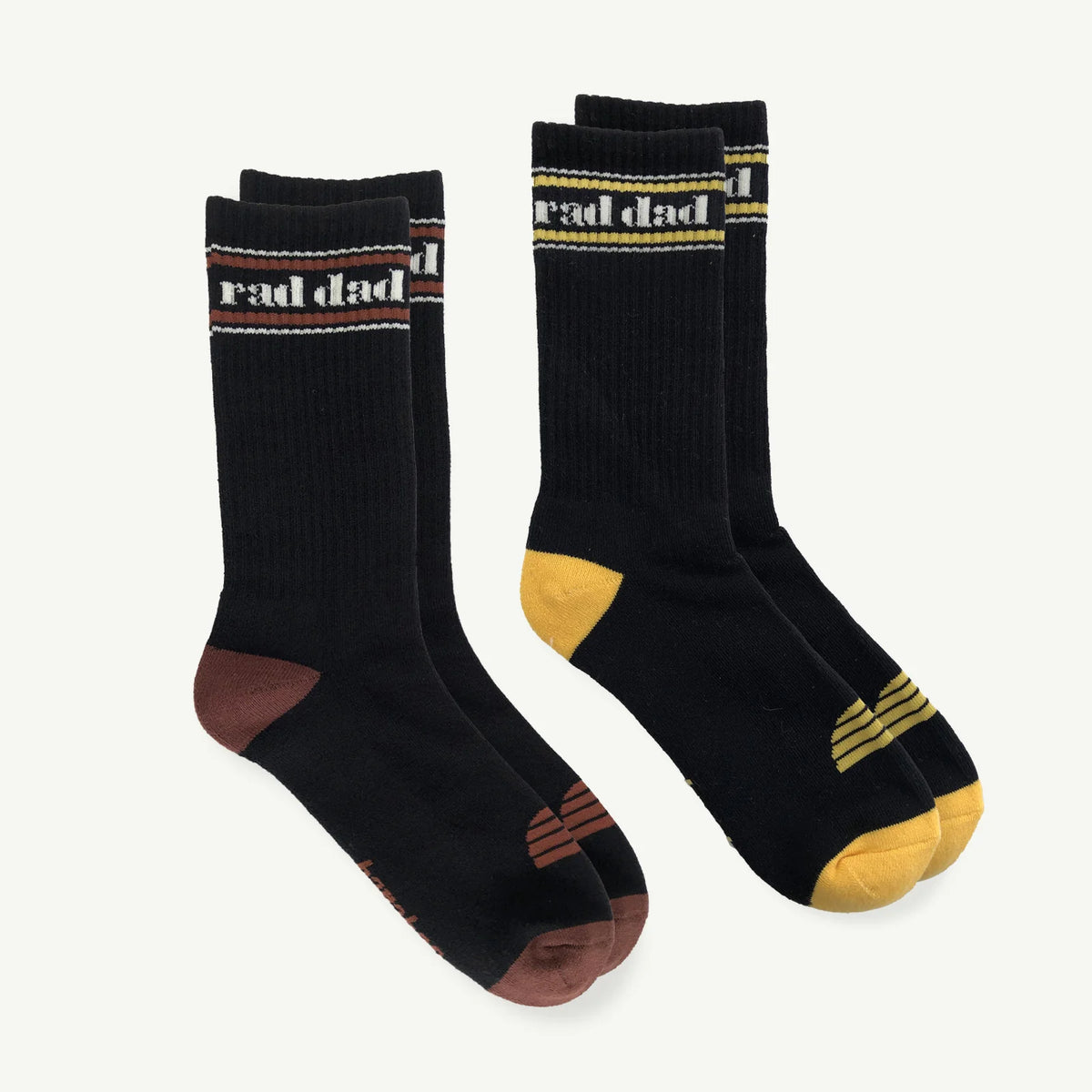 Rad Dad Organic Cotton Crew Sock Pack - Mens – Little Cove Collective