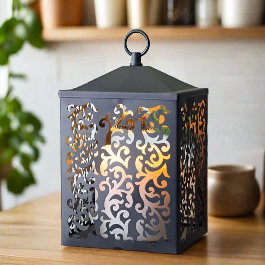 Black Cottage Lantern Candle Warmer – Little Cove Collective