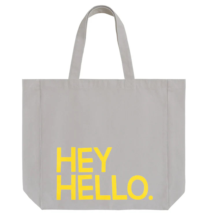 Hey Hello Tote Bag | Castle – Little Cove Collective