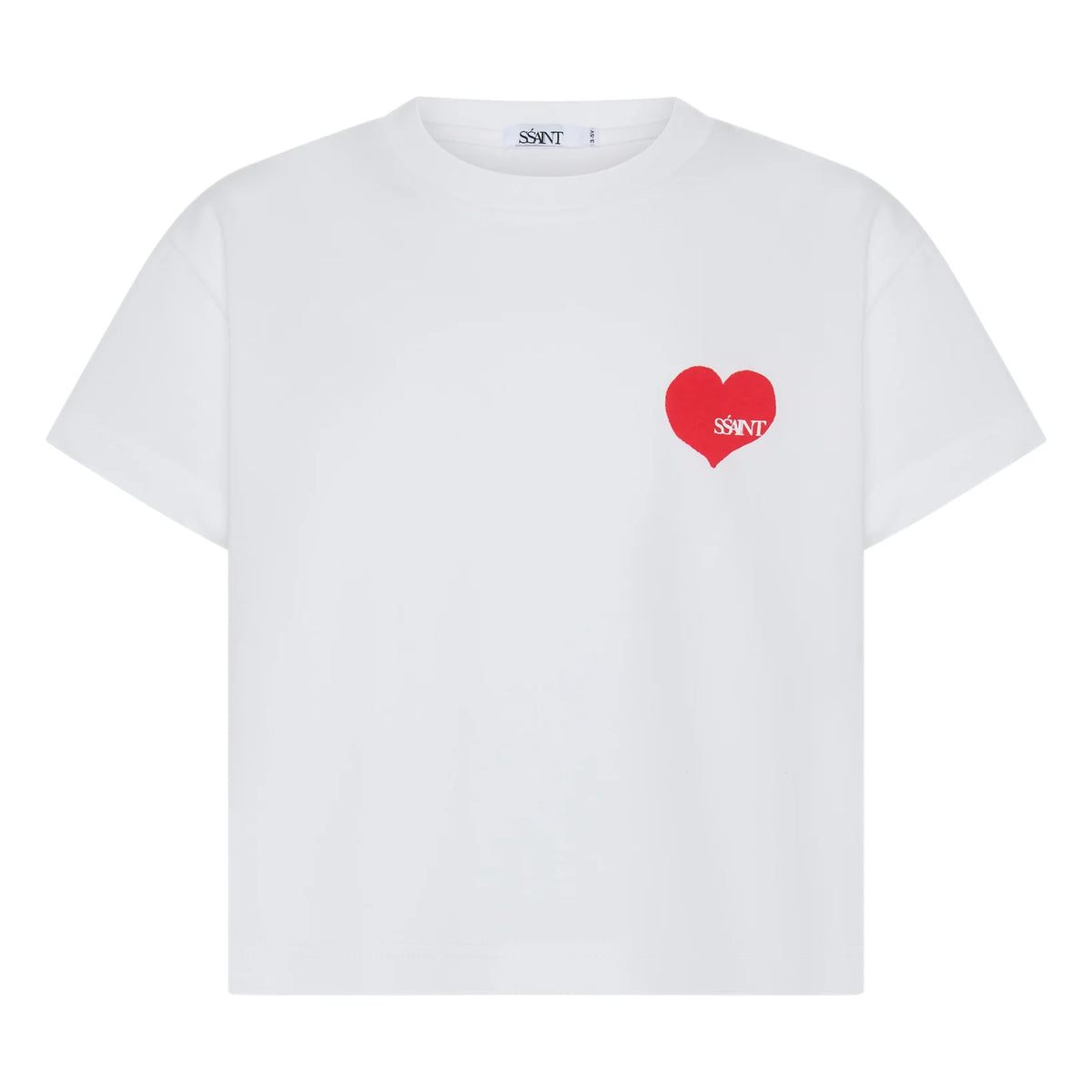 Kids Heart Tee - Red | Ssaint – Little Cove Collective